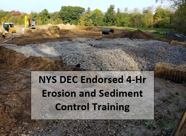 NYS DEC Endorsed 4-Hr Erosion and Sediment Control Training-Through ...